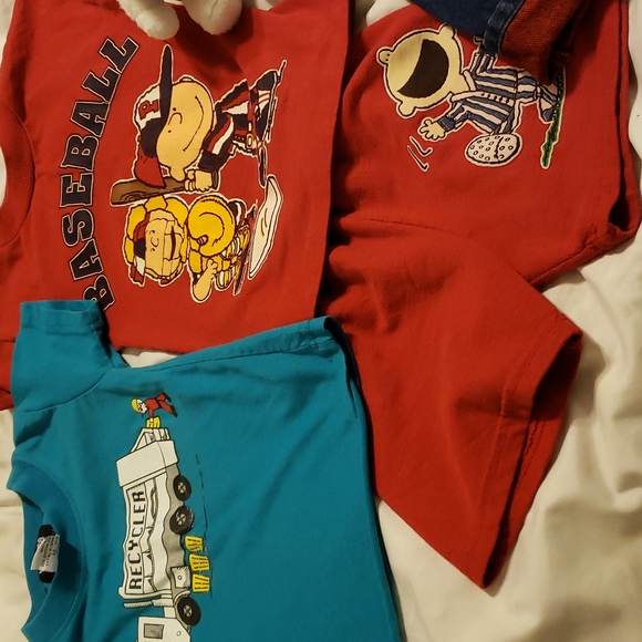 Peanuts | Shirts & Tops | 6 Pc 3 T Peanuts Bundle | Poshmark